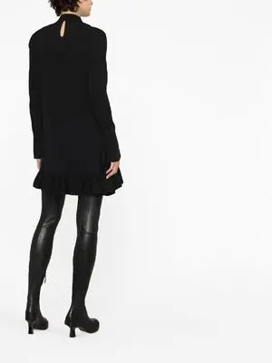 Rabanne Frilled-hem Short Dress