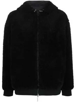 Emporio Armani Faux-shearling Reversible Jacket