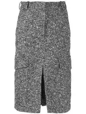 Victoria Beckham Tailored Cargo Midi Skirt