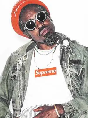 Supreme Andre 3000 T-shirt - Grey