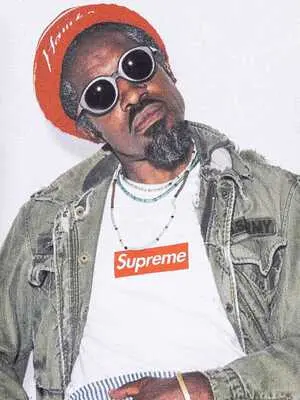 Supreme Andre 3000 Graphic T-Shirt - Purple | Editorialist