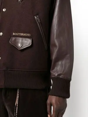 MASTERMIND WORLD Two-tone Bomber Jacket