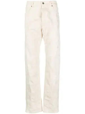 424 Bleach-wash Straight-leg Jeans