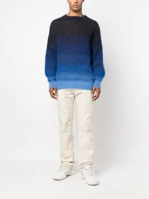 424 Bleach-wash Straight-leg Jeans