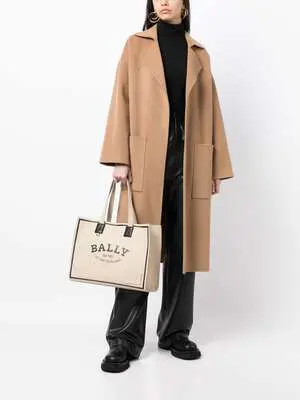 Bally Crystalia Leather Tote Bag