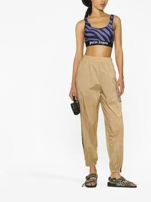 Palm Angels Logo-band Crop Top