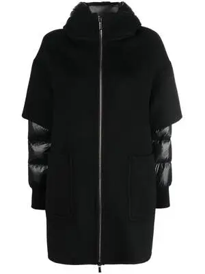 MOORER Layered Puffer Coat