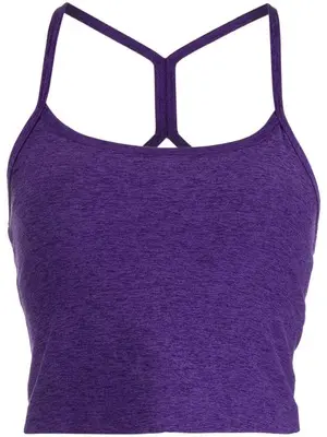 Beyond Yoga Lost Your Mind Cropped Top - Purple