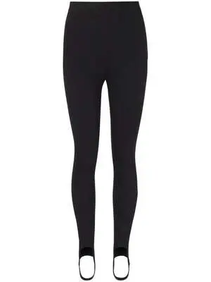 Balmain Stirrup-cuffs Cotton-blend Leggings