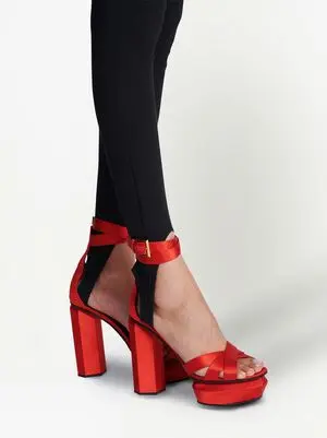 Balmain Stirrup-cuffs Cotton-blend Leggings