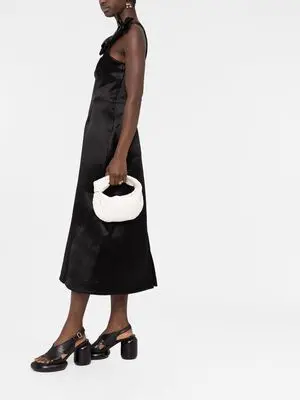 JIL SANDER Bow-detail Midi Dress