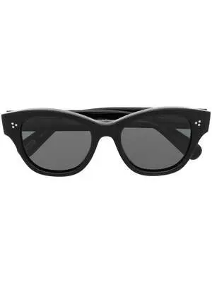 Oliver Spencer Eadie Cat-eye Sunglasses - Black