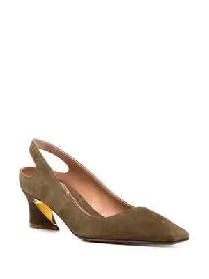 Zimmermann Crescent 50mm Slingback Pumps