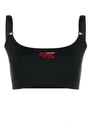 Dsquared2 Honey Sports Bra - Black