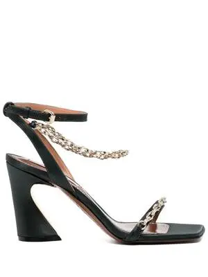 Zimmermann Crescent Chain Sandals