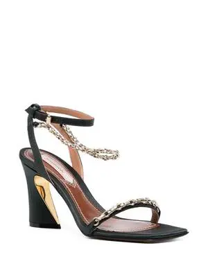 Zimmermann Crescent Chain Sandals