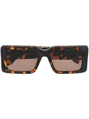 MARCELO BURLON COUNTY OF MILAN Tortoiseshell Oversize Sunglasses