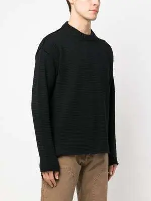 TEN C Crew-neck Knitted Jumper