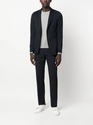DRUMOHR Crew Neck Cashmere Jumper - Grey