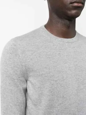 DRUMOHR Crew Neck Cashmere Jumper - Grey