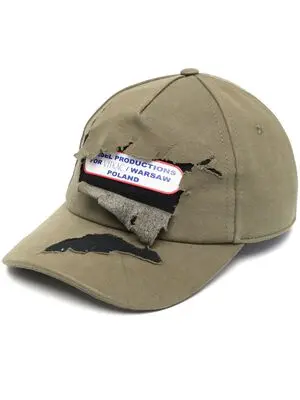 DIESEL® Distressed Logo Patch Cap