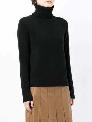 N.peal Chunky Roll-neck Organic Cashmere Jumper