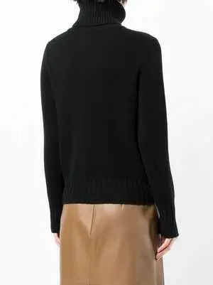 N.peal Chunky Roll-neck Organic Cashmere Jumper