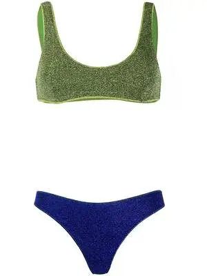 Oseree Shimmer Mix And Match Bikini Set