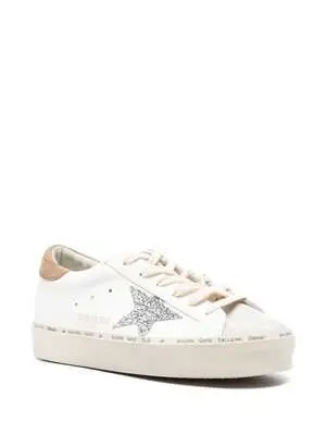 GOLDEN GOOSE Hi Star Lace-up Sneakers - White