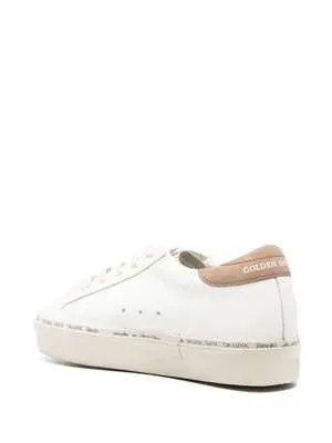 GOLDEN GOOSE Hi Star Lace-up Sneakers - White
