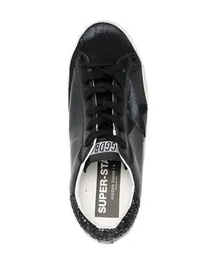GOLDEN GOOSE Super-star Glitter Detail Sneakers