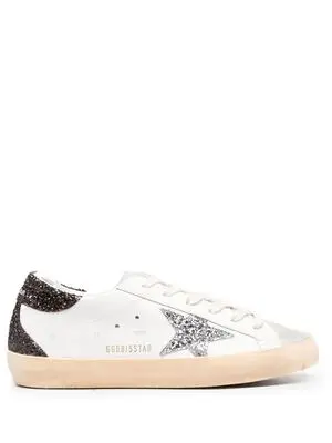 GOLDEN GOOSE Super-star Trainers - White