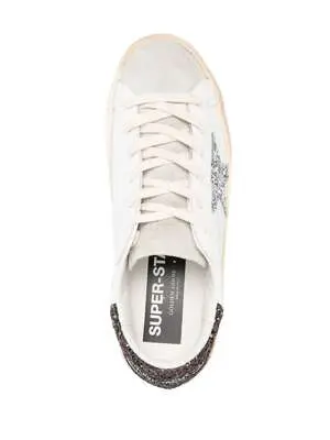 GOLDEN GOOSE Super-star Trainers - White