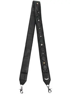 Zadig&Voltaire Leather Bag Strap With Stud Details