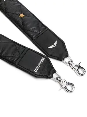 Zadig&Voltaire Leather Bag Strap With Stud Details