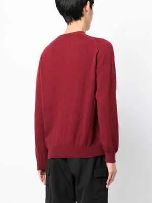 LEATHERSMITH OF LONDON V-neck Knit Jumper