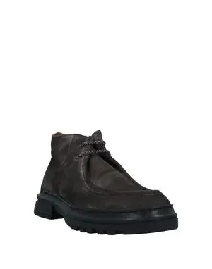 BALDININI Leather Desert Boots - Grey