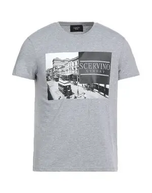 Ermanno Scervino T-shirt Size Cotton, Elastane - Light Grey