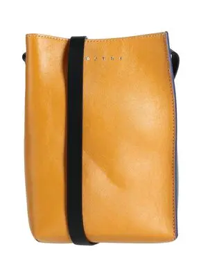 Marni MARNI Cross-Body Bag In Cow Leather And Brass Yellow