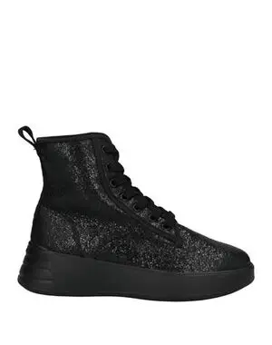 Hogan High-top Calfskin Sneakers - Black