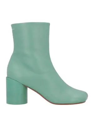MAISON MARGIELA Ankle Boots In Soft Leather - Sage Green