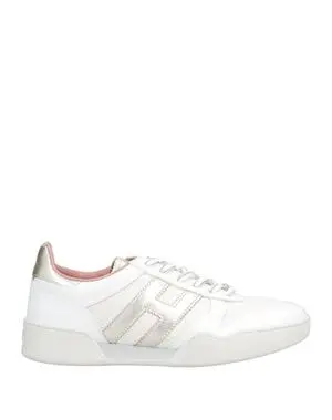 Hogan Soft Leather And Textile Fiber Sneakers