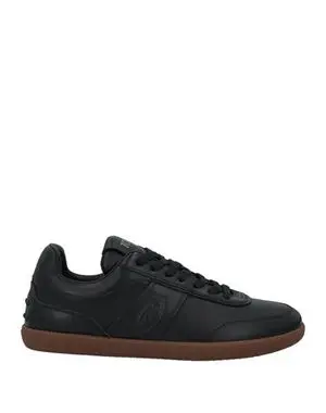 TOD'S Low-top Leather Sneakers - Black