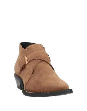 TOD'S Calfskin Ankle Boots - Khaki