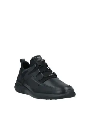 TOD'S NO CODE Leather And Textile Sneakers - Black