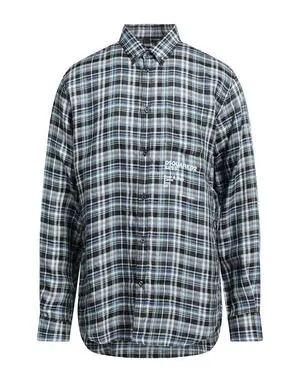 Dsquared2 Shirt Size Linen - Blue