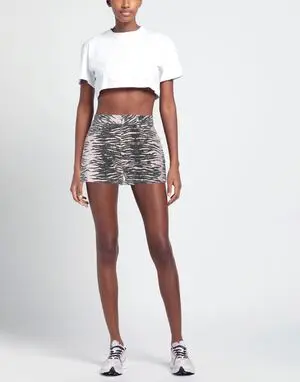 GANNI Denim Tiger-print Shorts