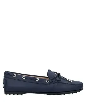 TOD'S Loafers In Leather - Blue