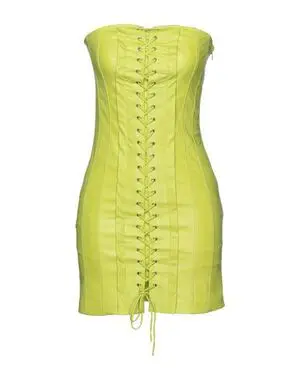 ANIYE BY Lime Viscose And Polyurethane Mini Dress