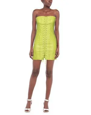ANIYE BY Lime Viscose And Polyurethane Mini Dress